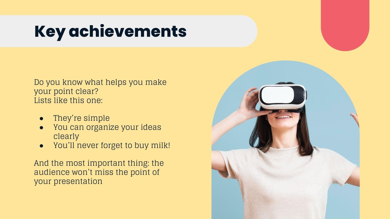 CV geométrico colorido | Modelo do Google Slides e PPT