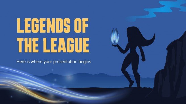 Legends Of The League | Google Slides & PowerPoint Theme