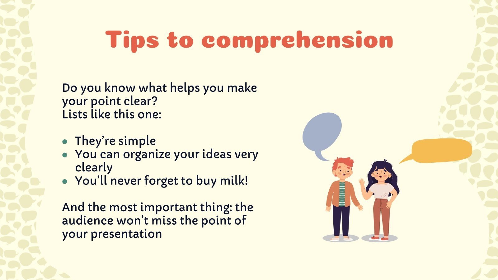 Subject for Elementary - 2nd Grade: Listening / Speaking