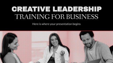 Creative Leadership Training | Google Slides & PPT