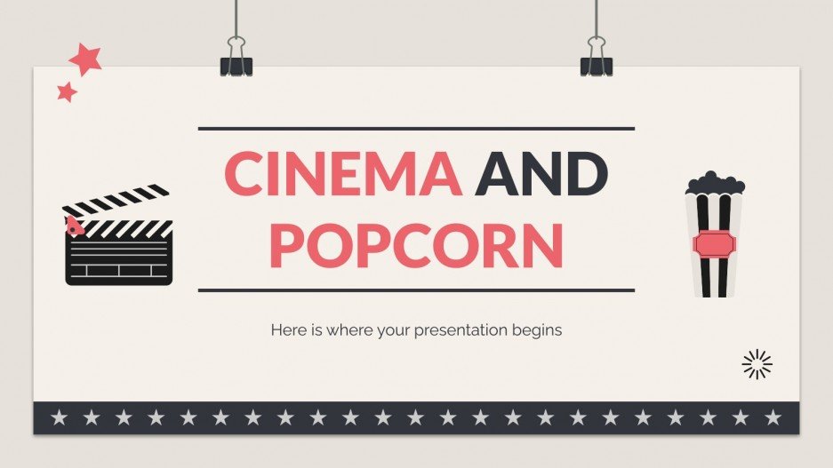 Free Movie Google Slides themes and PowerPoint templates