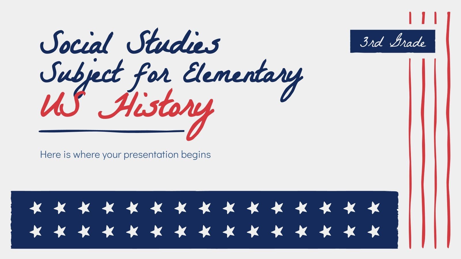 Social Studies: US History | Google Slides & PPT template