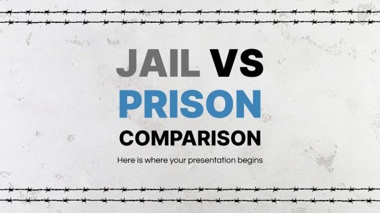 Jail vs Prison Comparison | Google Slides & PPT template