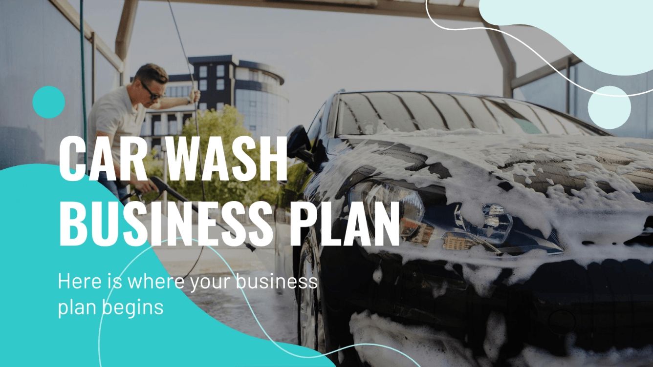 Car Wash Business Plan Google Slides and PowerPoint template