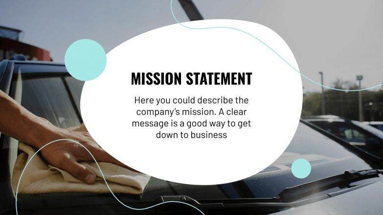 Car Wash Business Plan Google Slides and PowerPoint template