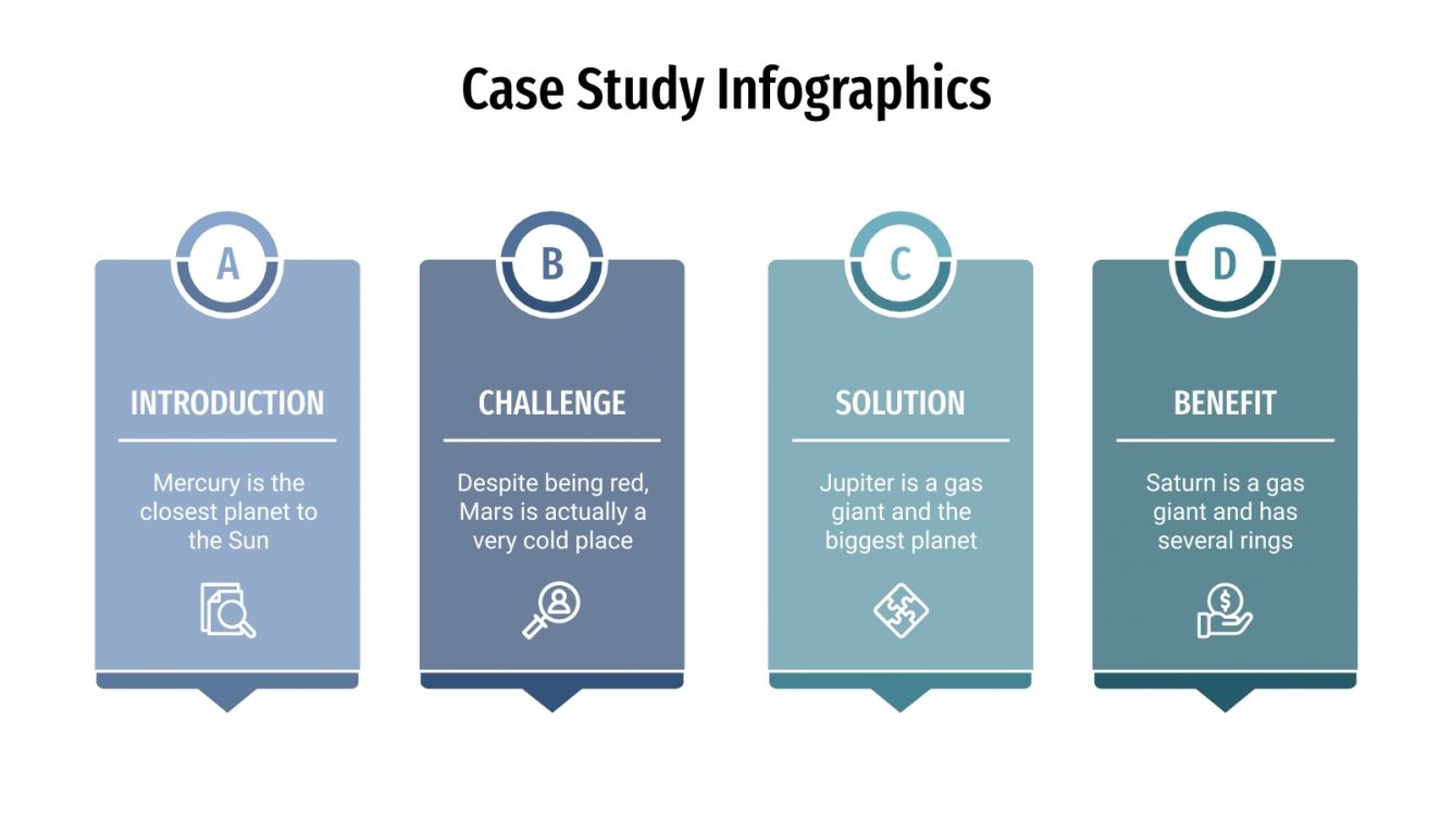 Case Study Infographics for Google Slides & PowerPoint