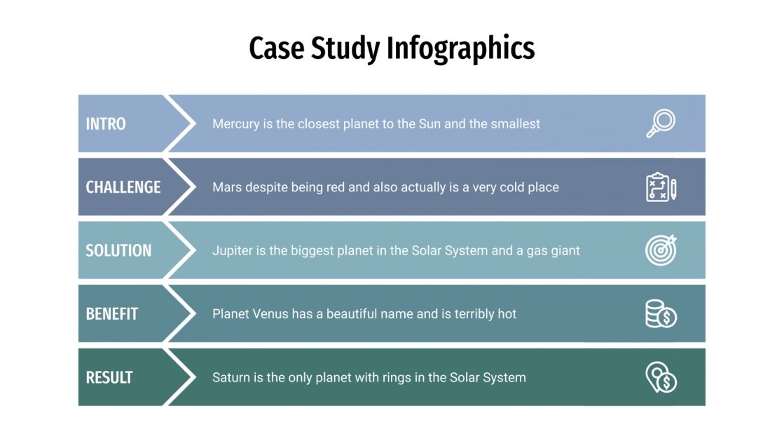 Case Study Infographics for Google Slides & PowerPoint