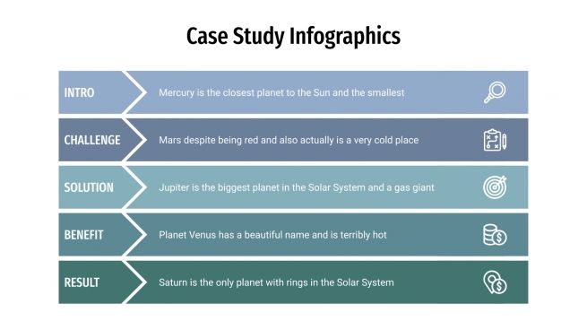 Case Study Infographics for Google Slides & PowerPoint