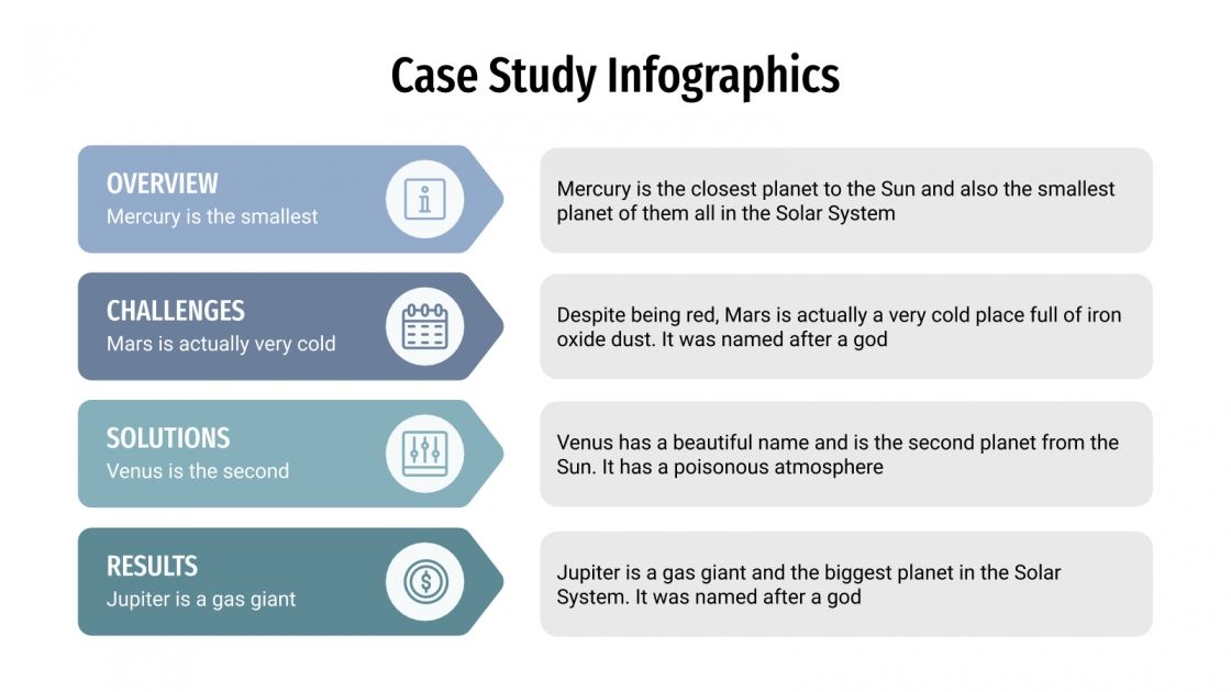 Case Study Infographics for Google Slides & PowerPoint