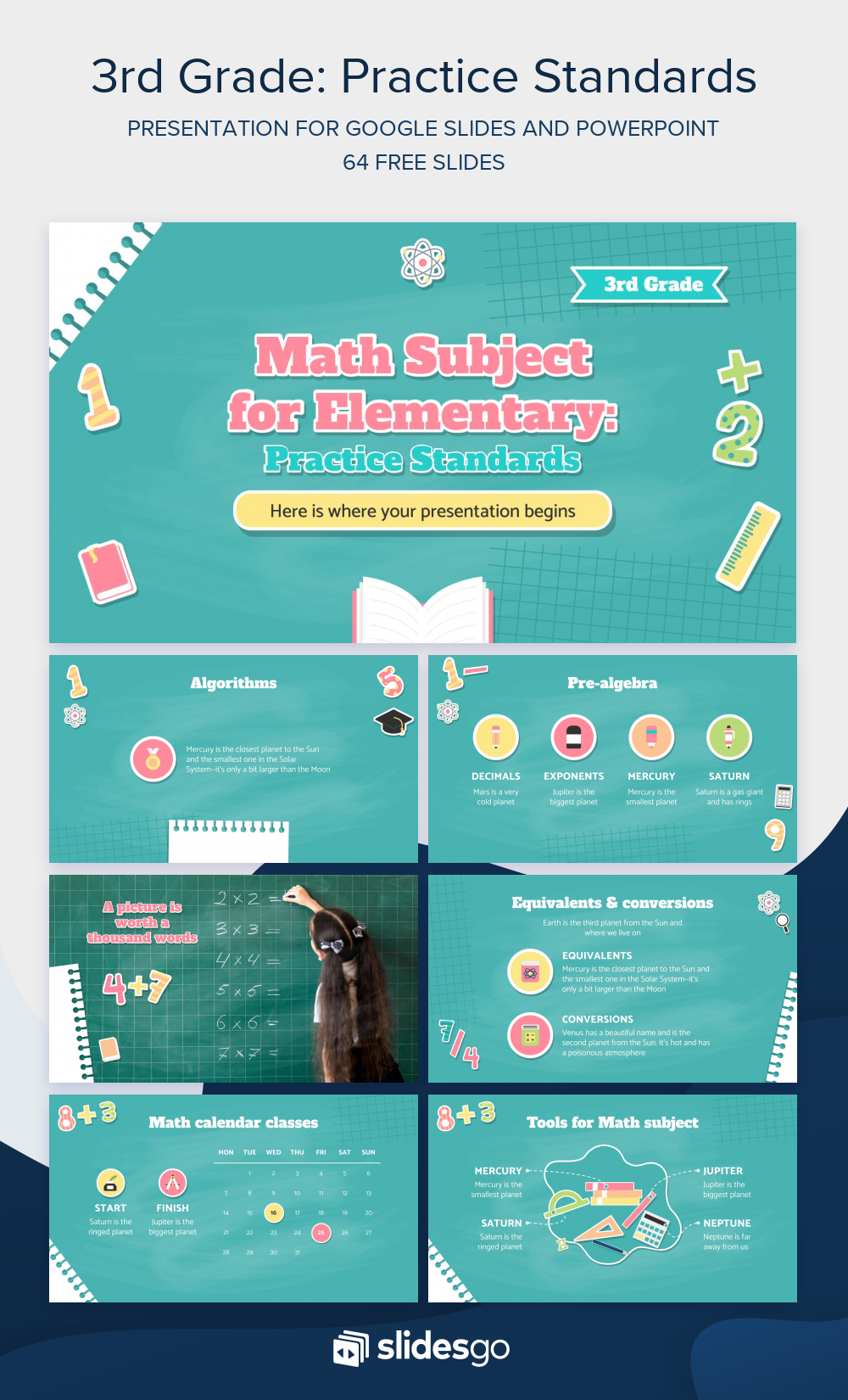 Maths Subject for Elementary - 3rd Grade: Practice Standards
