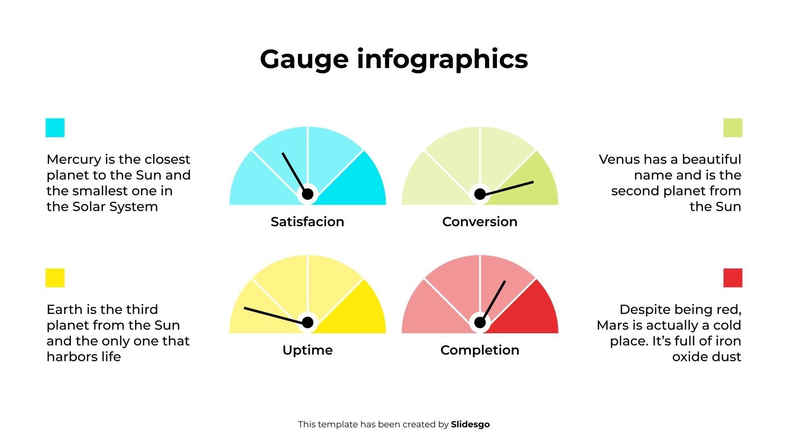 Gauge Infographics Template