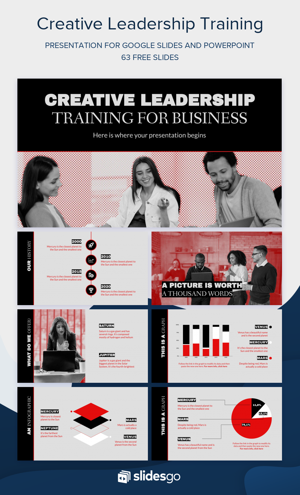 Creative Leadership Training | Google Slides & PPT