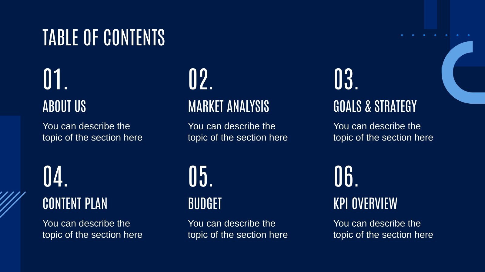 Quite an Outstanding Marketing Plan | Google Slides & PPT