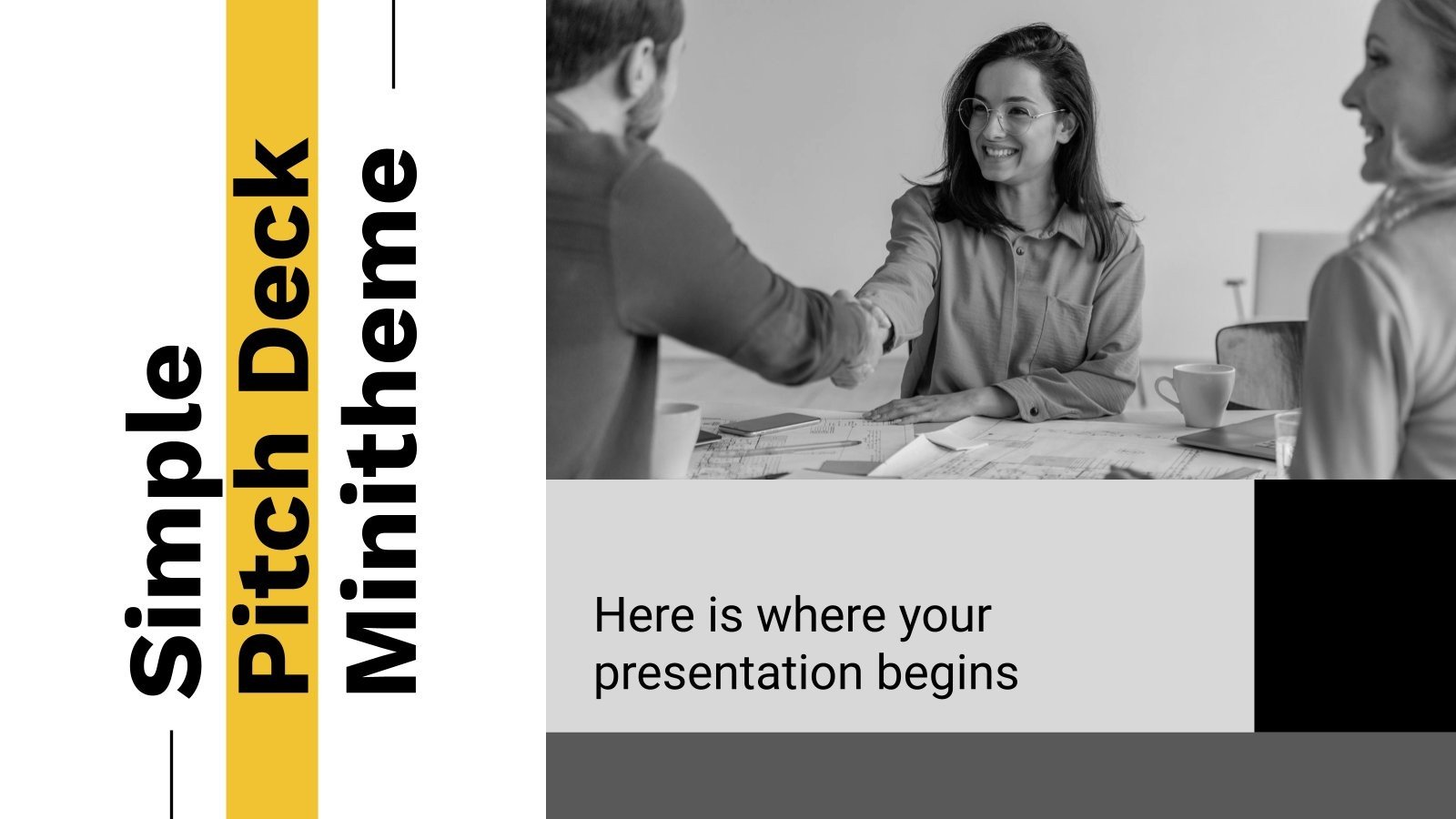 Simple Pitch Deck Minitheme | Google Slides & PowerPoint