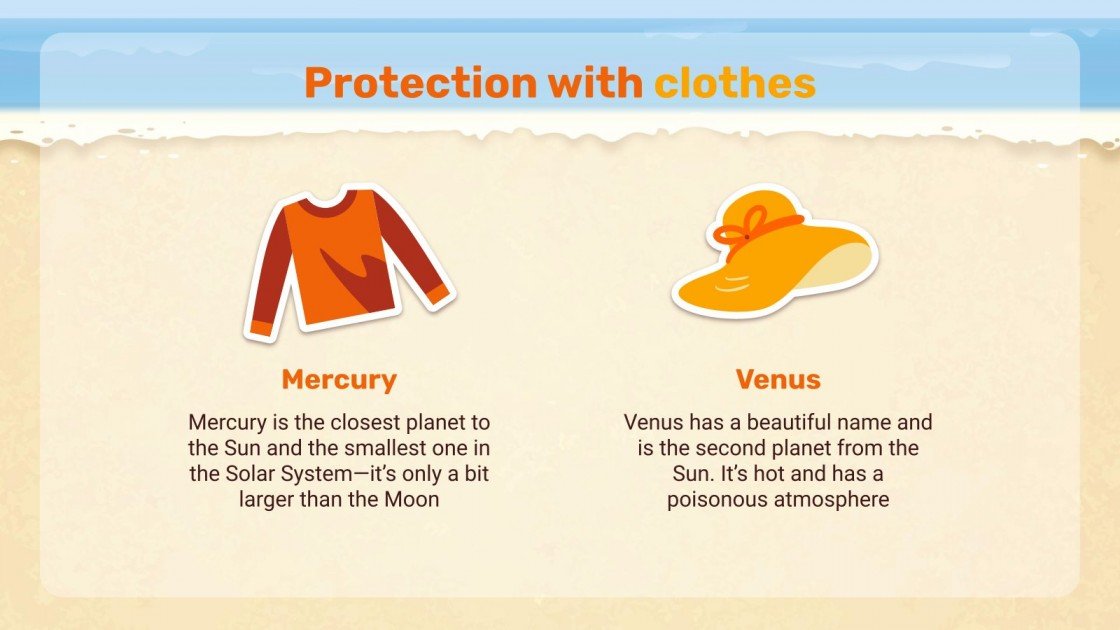 Sun Protection Tips | Google Slides and PowerPoint template