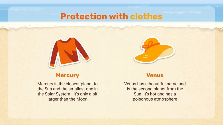 Sun Protection Tips | Google Slides and PowerPoint template
