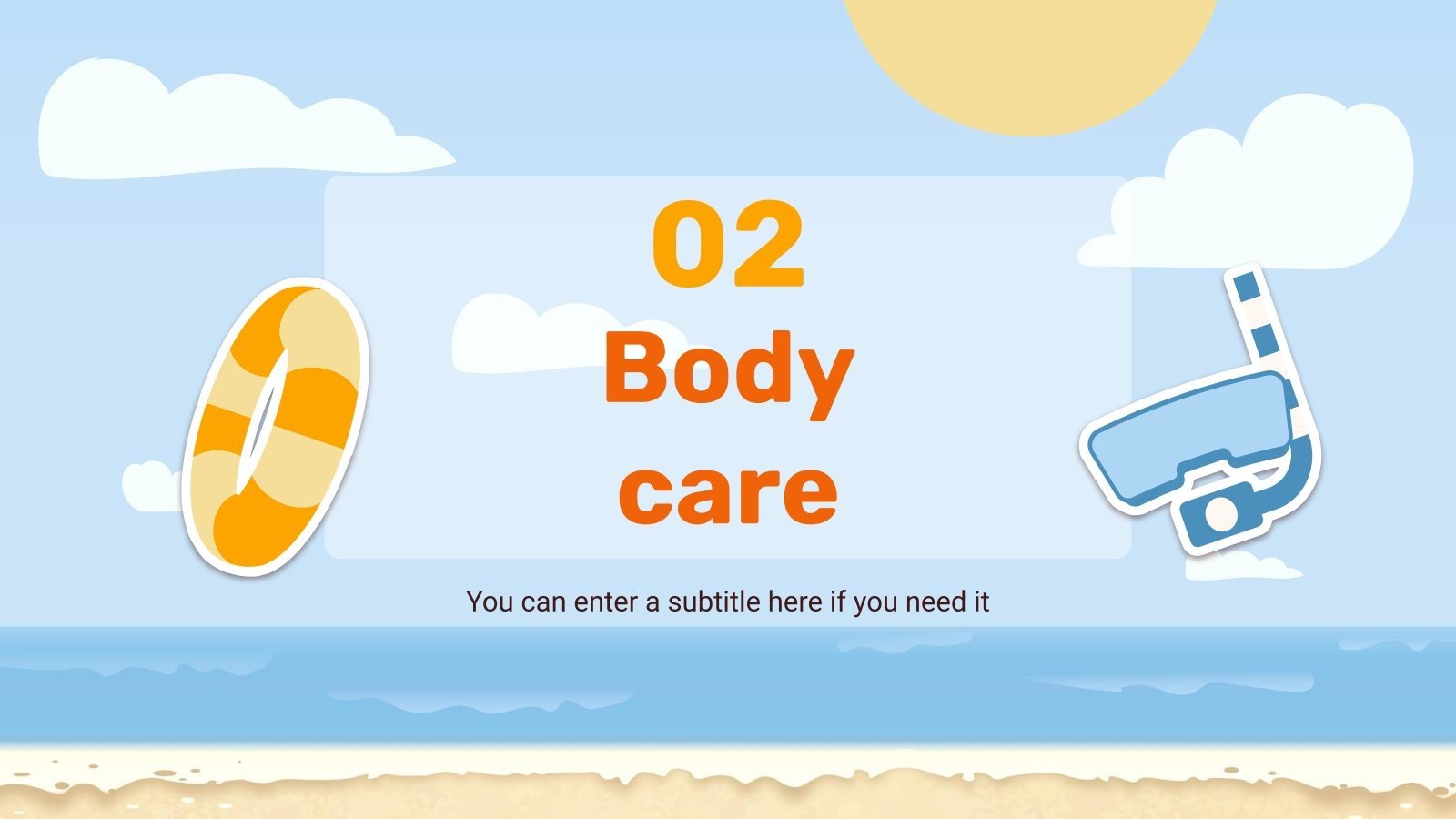 Sun Protection Tips | Google Slides and PowerPoint template