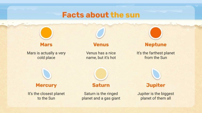 Sun Protection Tips | Google Slides and PowerPoint template