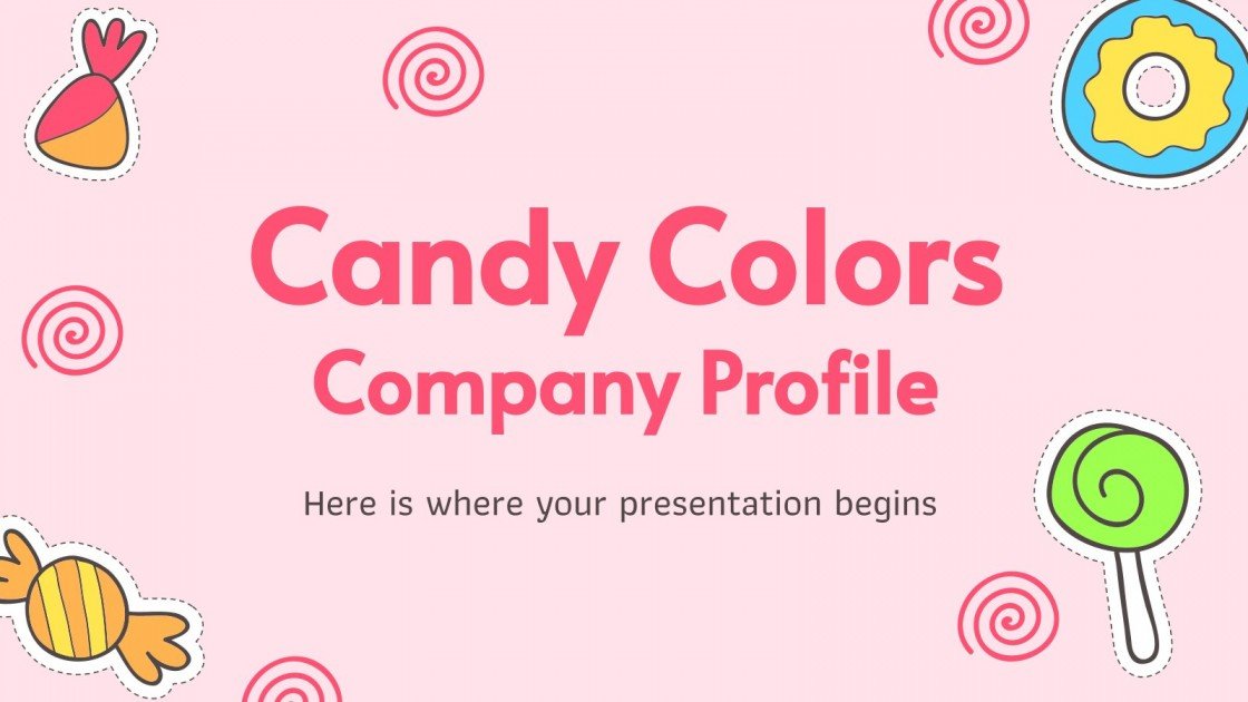 Free Candy Google Slides and PowerPoint templates