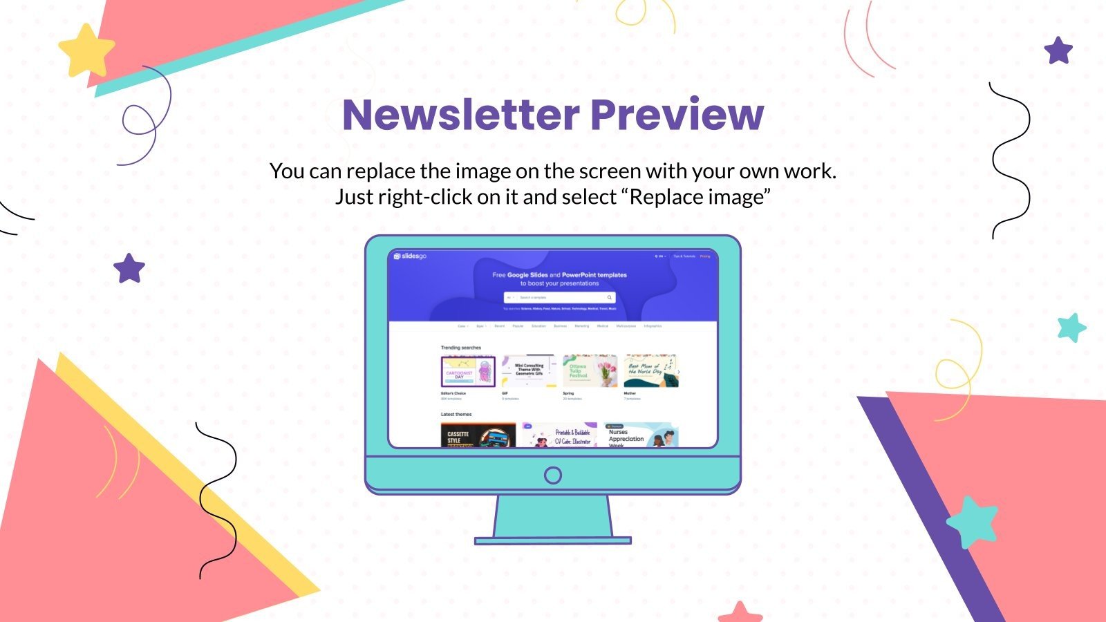 School Newsletter: A Communication Tool | Google Slides & PPT