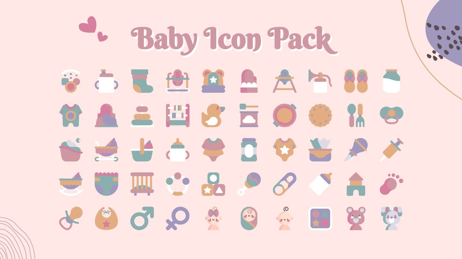 Cute Mother and Baby Minitheme | Google Slides & PowerPoint