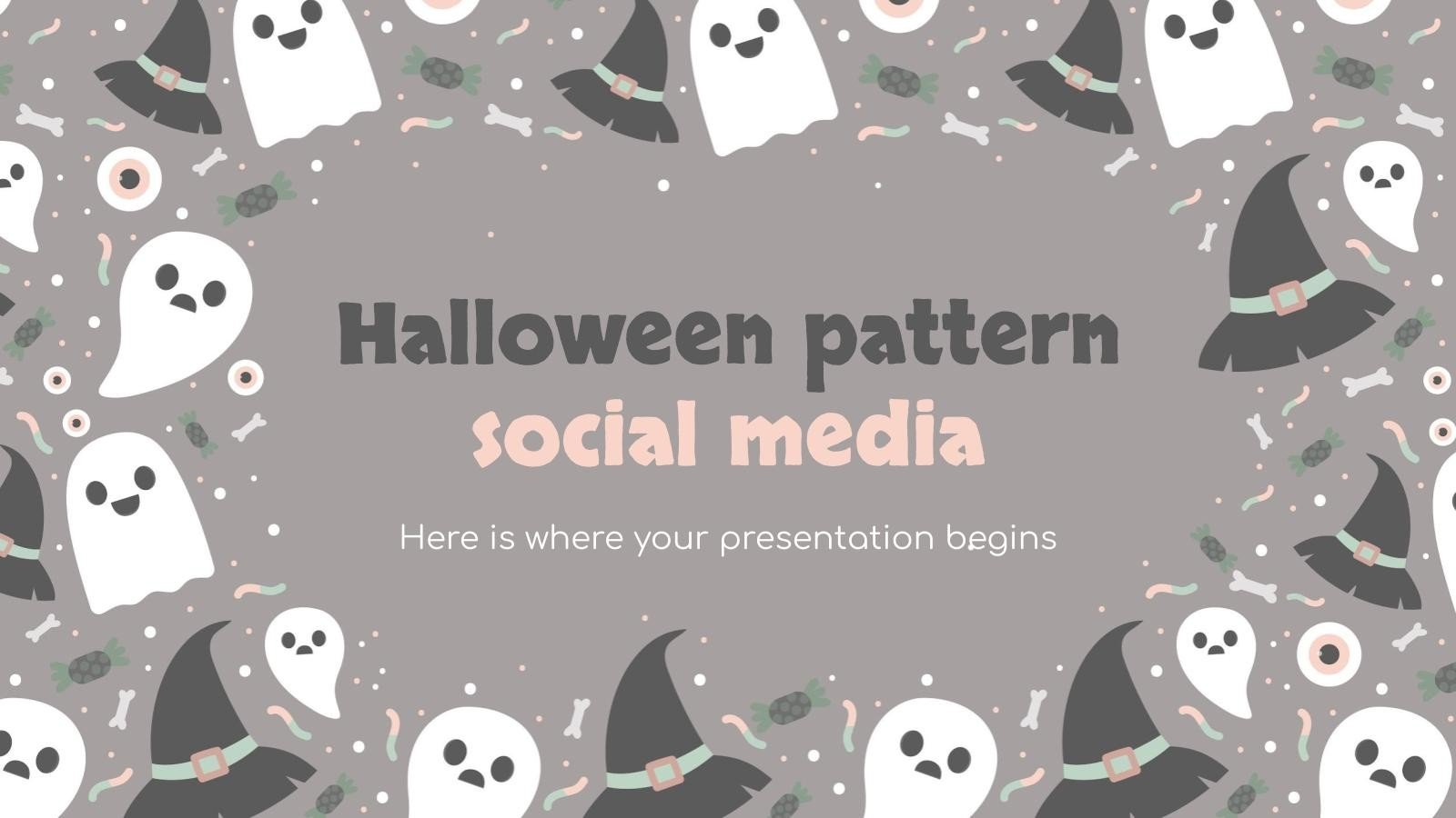 Free Scary Google Slides & PPT templates about Ghosts