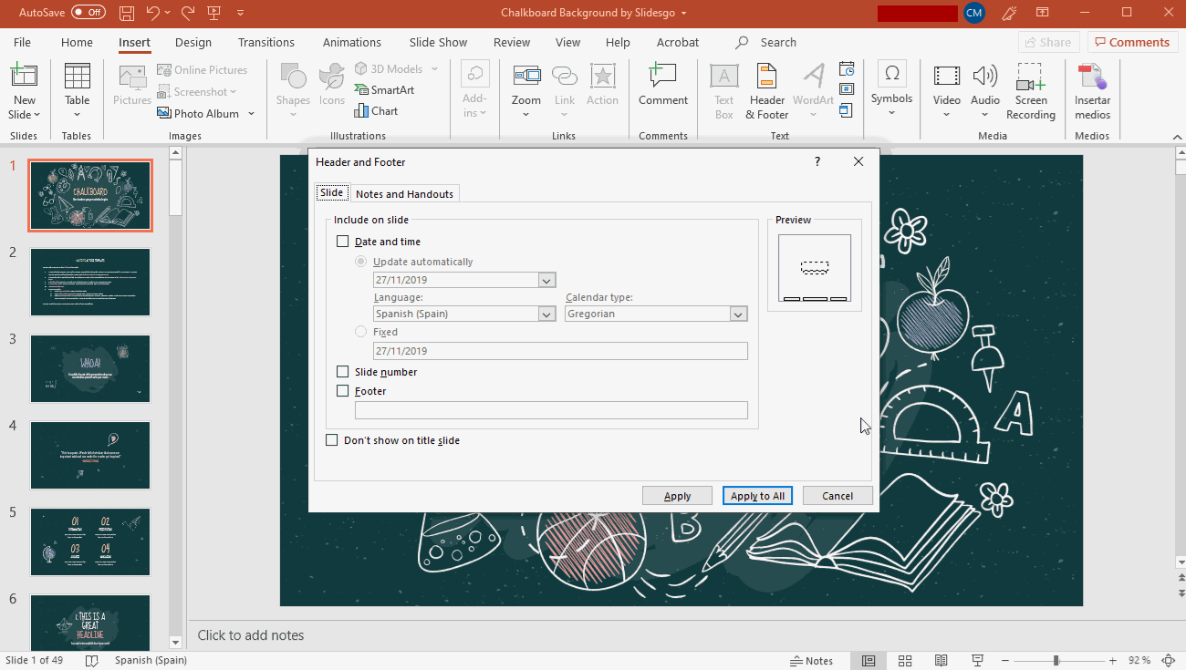 How To Add Page Numbers In PowerPoint Tutorial