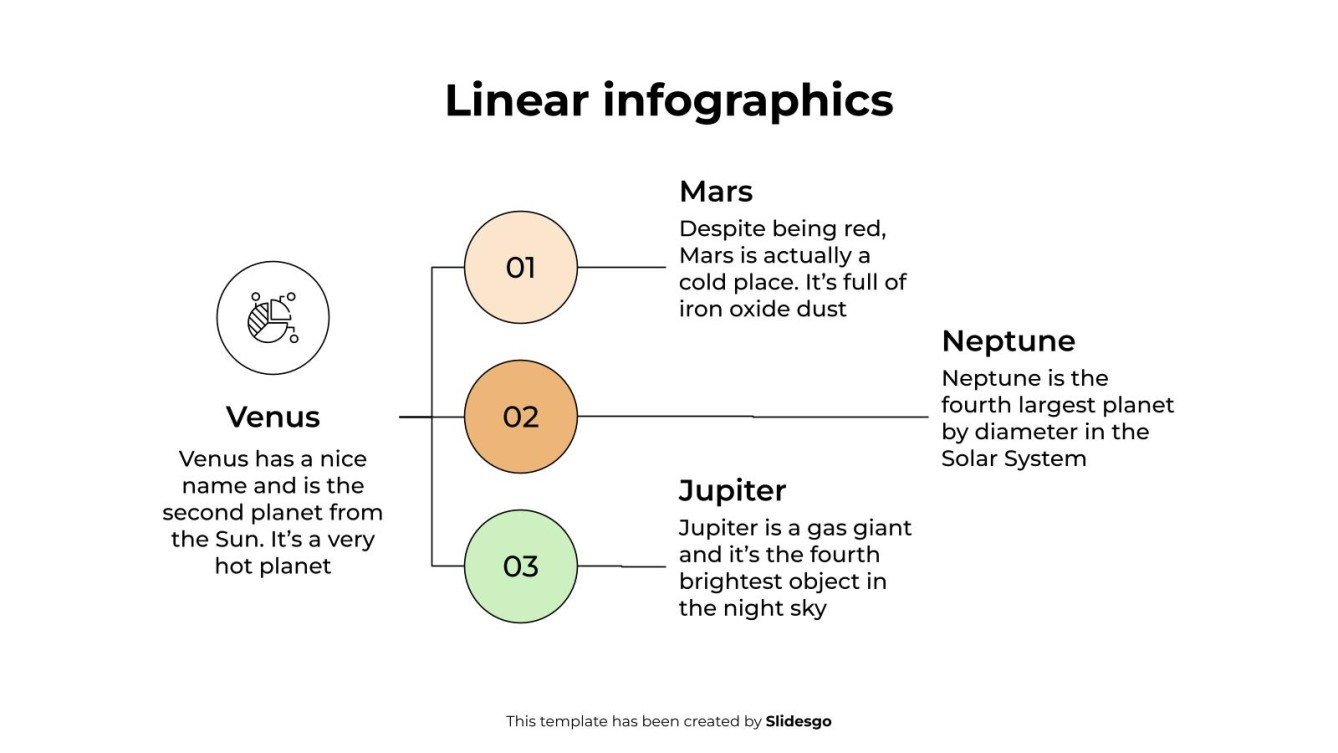 Linear Infographics Template