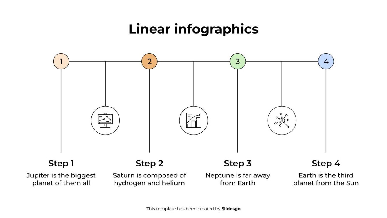 Linear Infographics Template