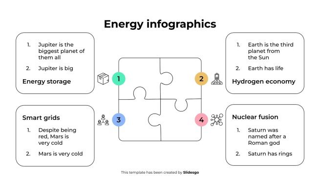 Energy Infographics Template