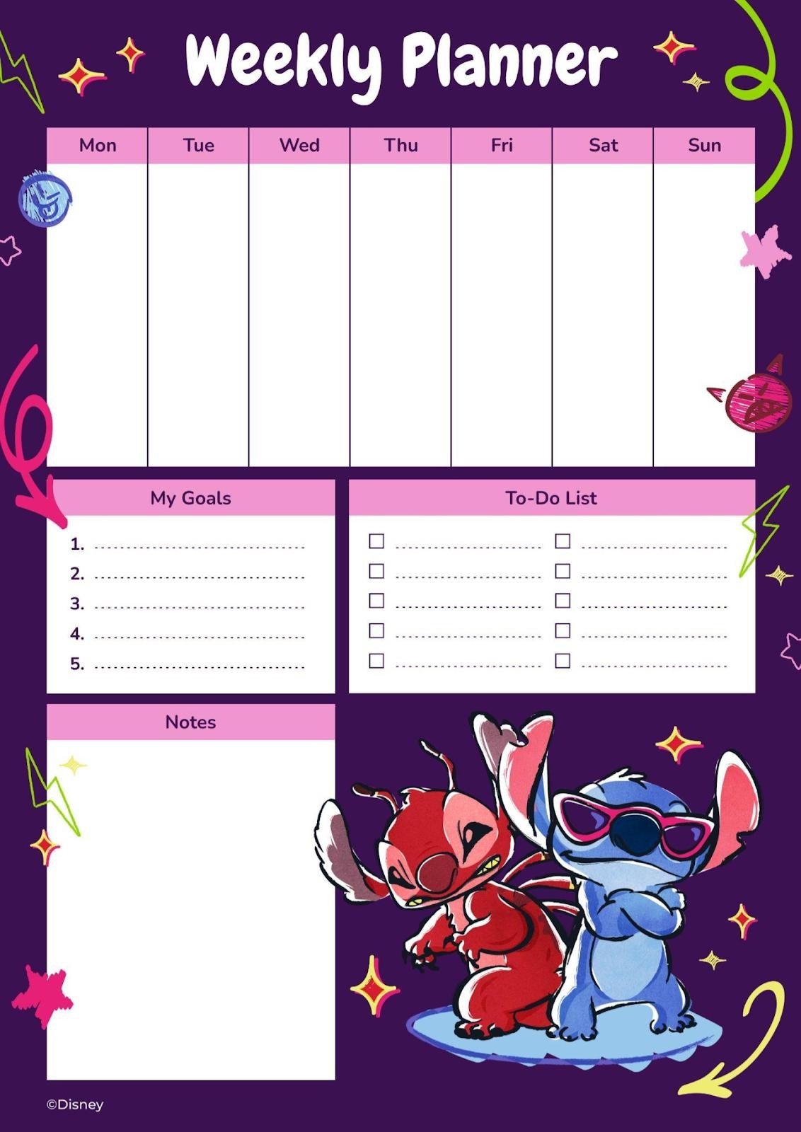 Free Planner Google Slides themes and PowerPoint templates