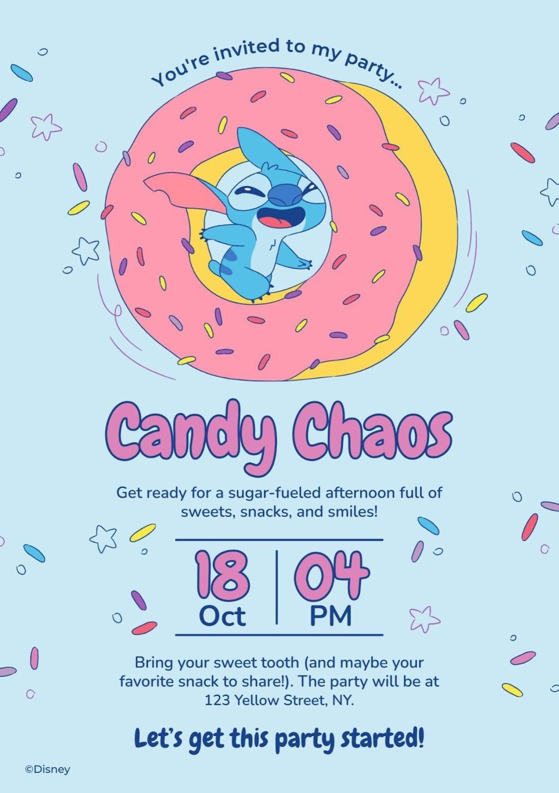 Lilo & Stitch PowerPoint & Google Slides templates