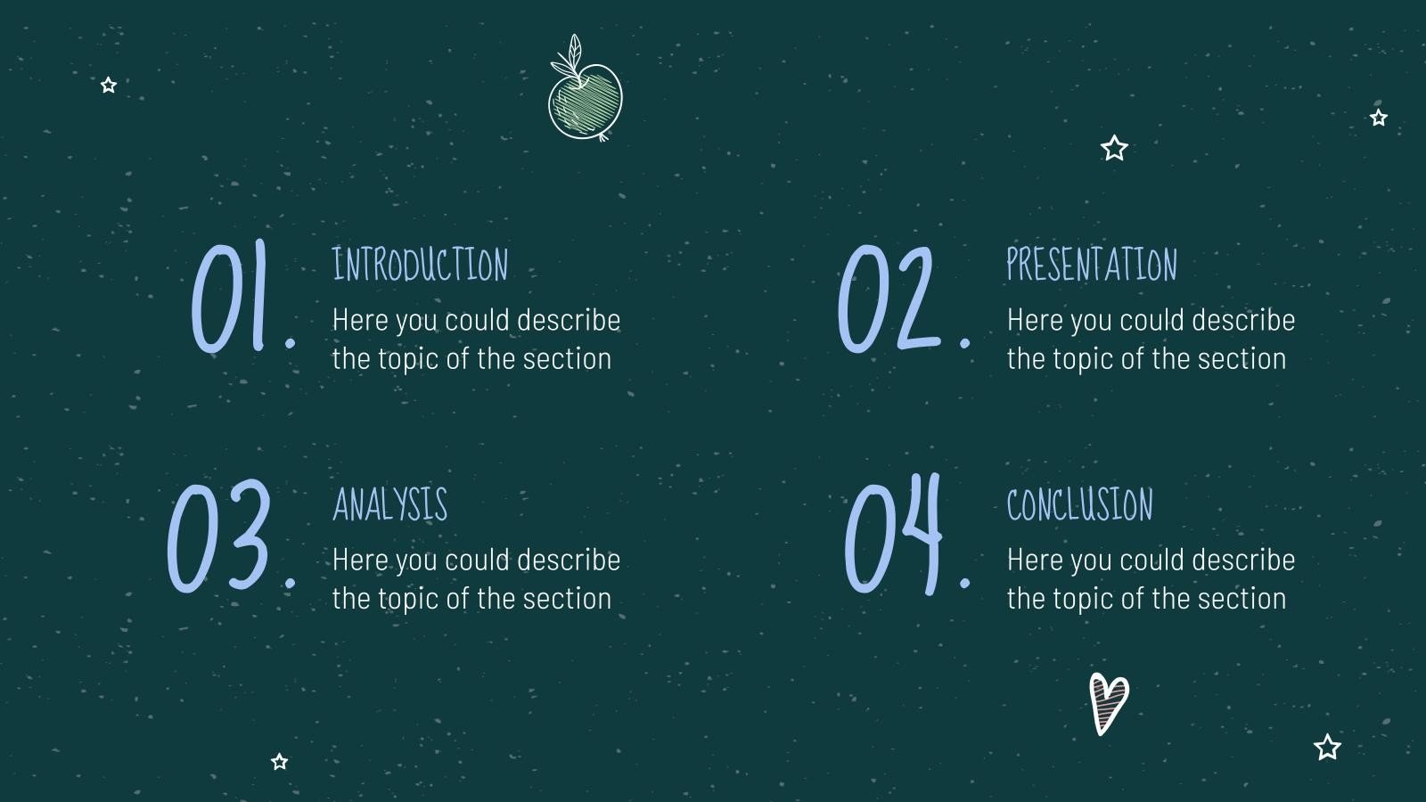 Chalkboard Background Google Slides Theme and PPT Template