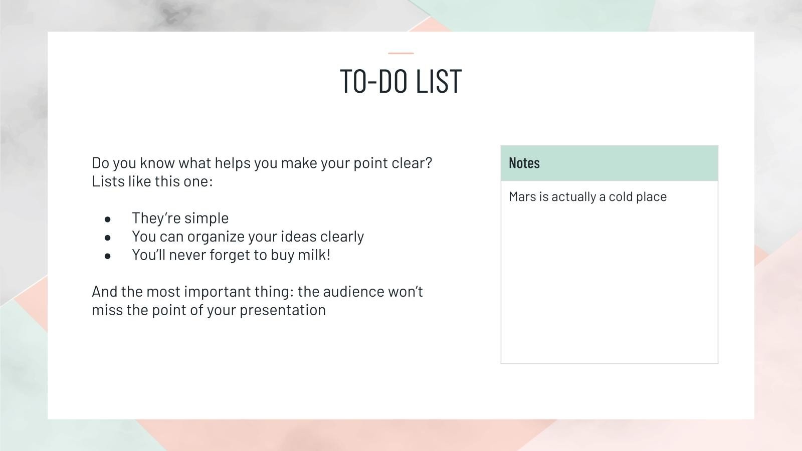 Minimalist HS Weekly Planner Google Slides & PPT template