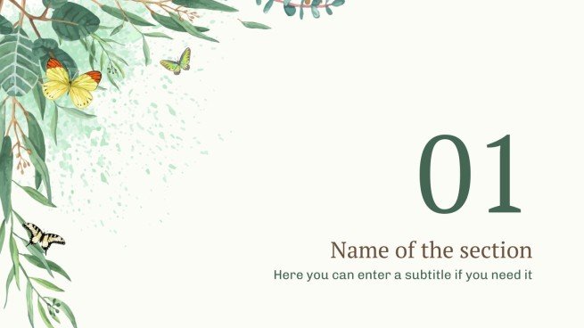 Natural Science Google Slides theme and PowerPoint template