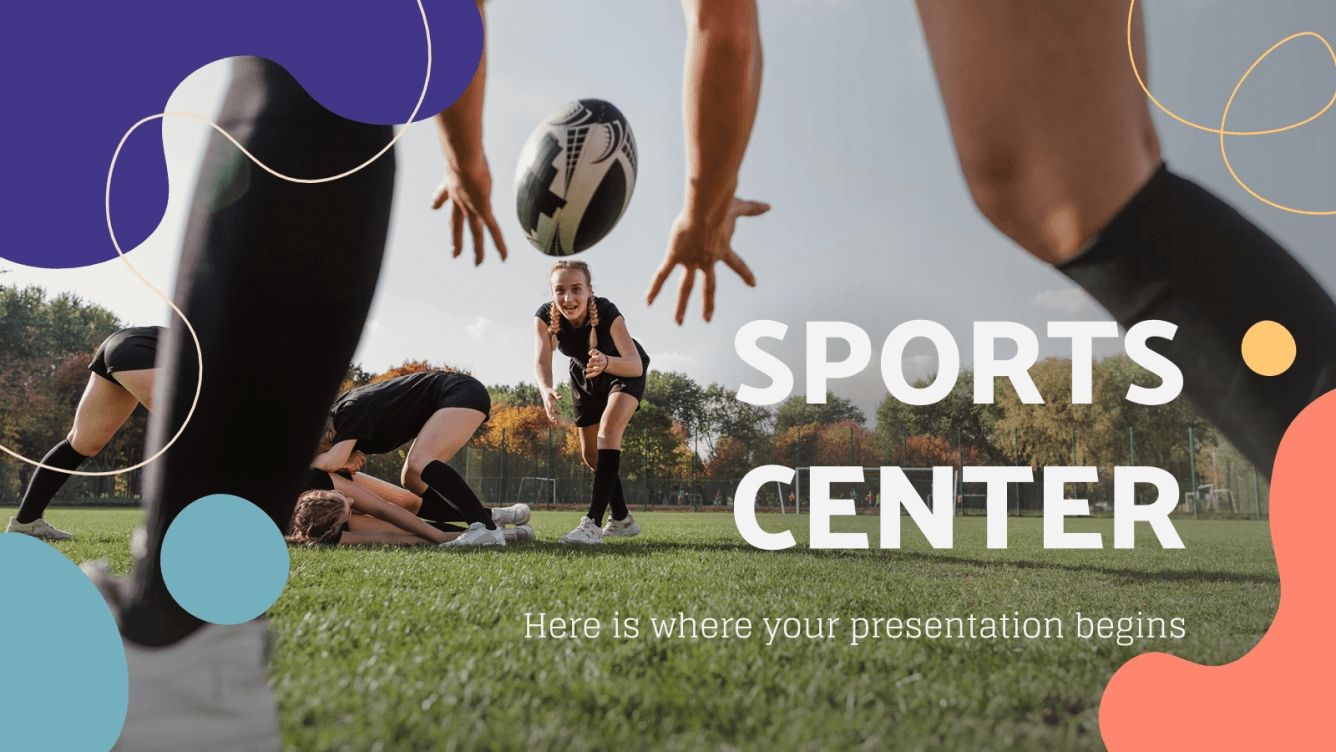 Sports Center Google Slides Theme and PowerPoint Template