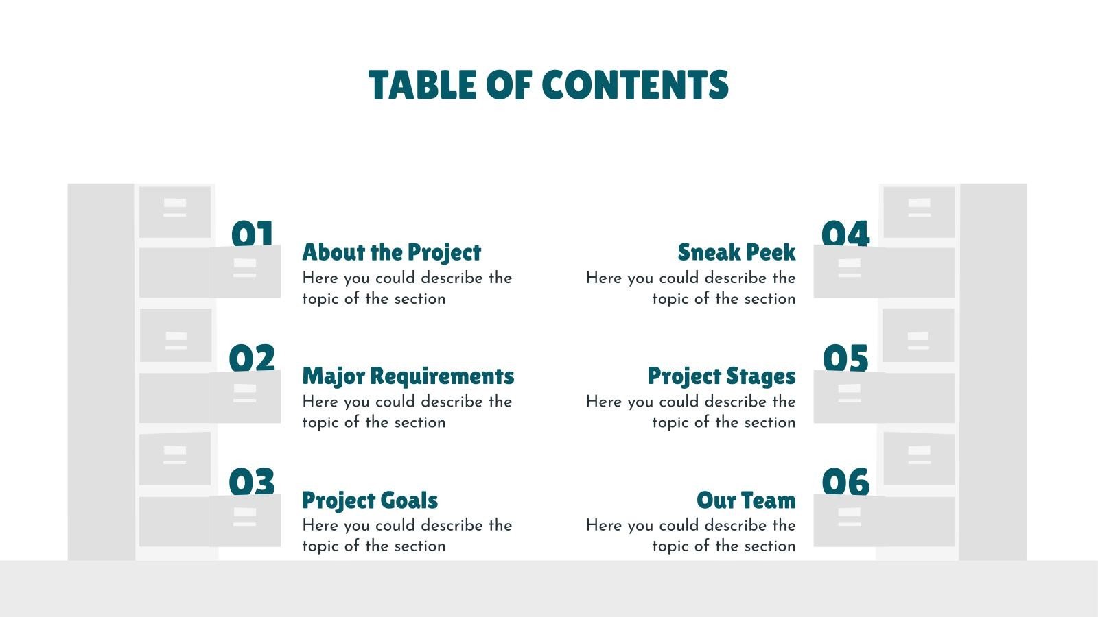 Research Project Proposal Google Slides Theme & PPT Template