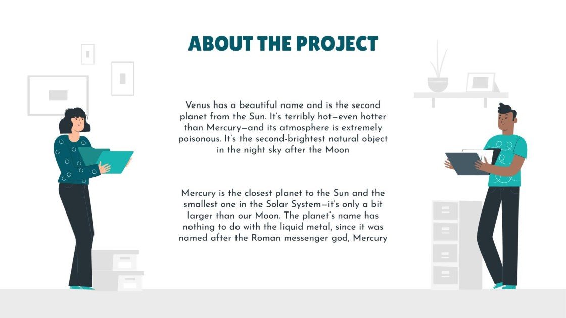 Research Project Proposal Google Slides Theme & PPT Template