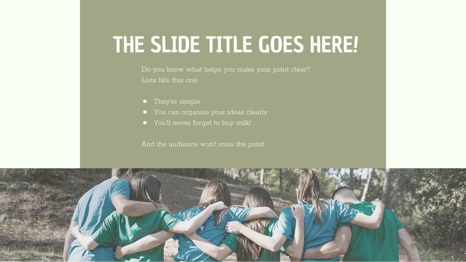 CSR Report Google Slides and PowerPoint Template