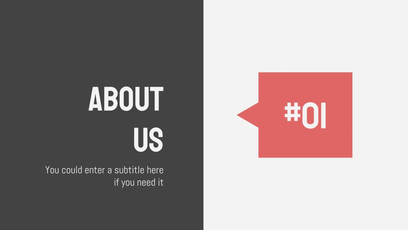 Influencer Social Media Google Slides and PPT template