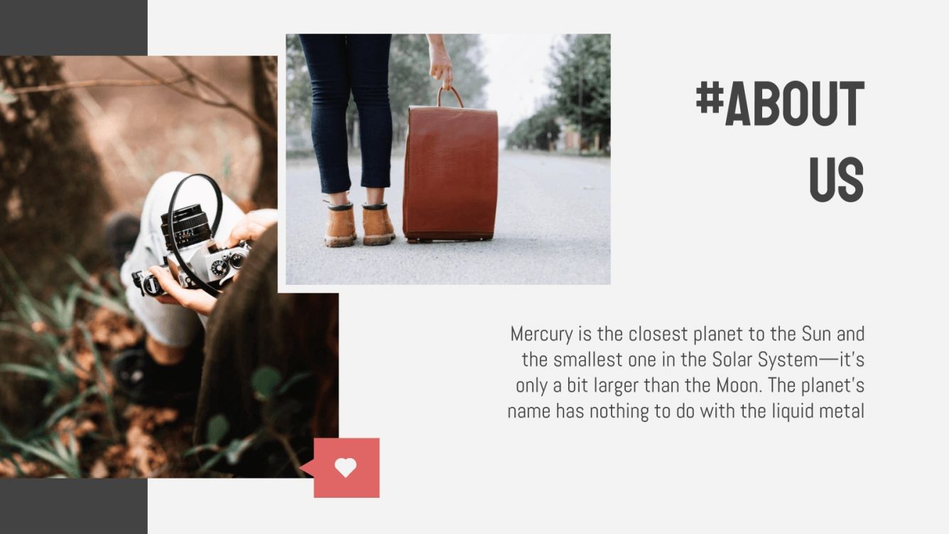 Influencer Social Media Google Slides and PPT template