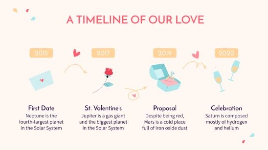 Our Wedding Google Slides theme and PowerPoint template