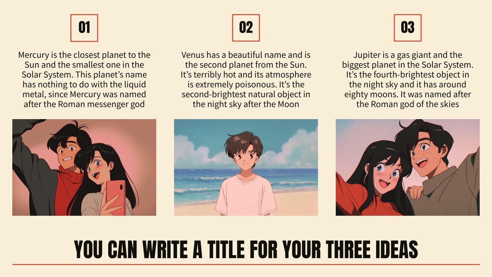 Anime Style Presentation