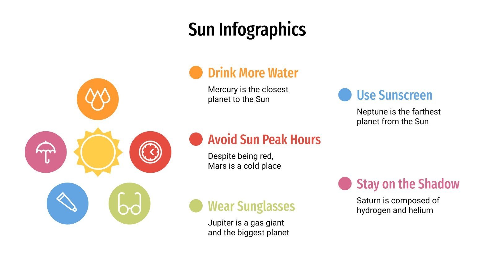 Sun Infographics | Google Slides & PowerPoint template