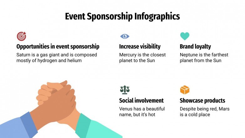 Event Sponsorship Infographics | Google Slides and PowerPoint
