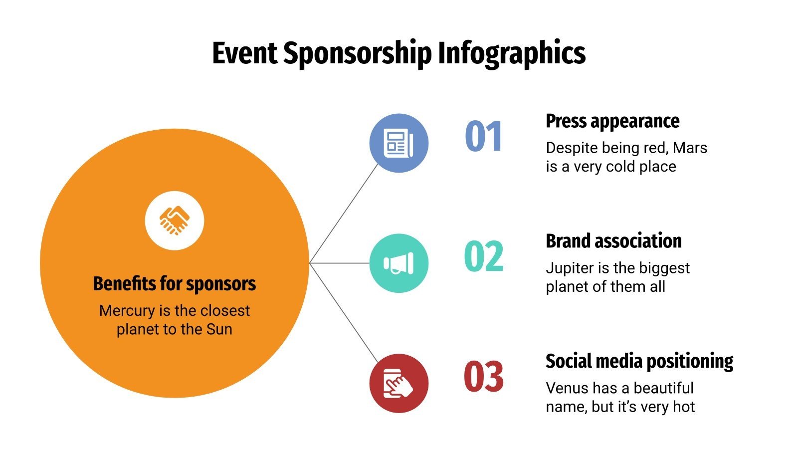 Event Sponsorship Infographics | Google Slides and PowerPoint