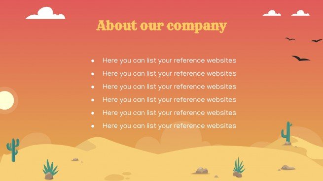 Desert Minitheme | Google Slides and PowerPoint template