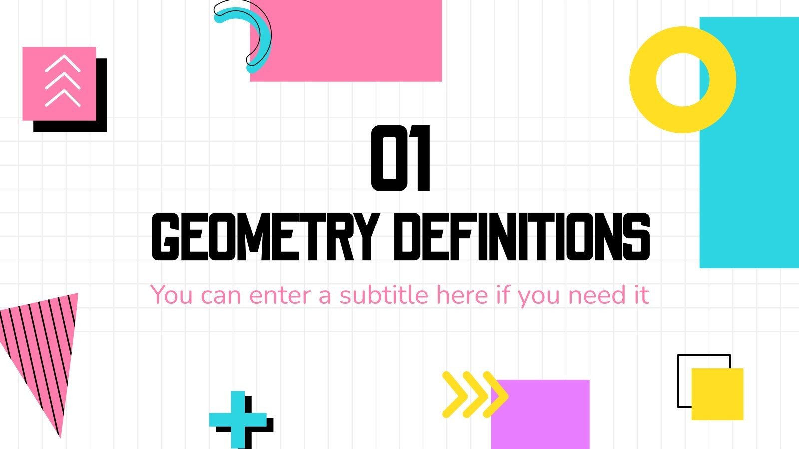 Maths: Geometry and Spatial Sense | Google Slides & PPT