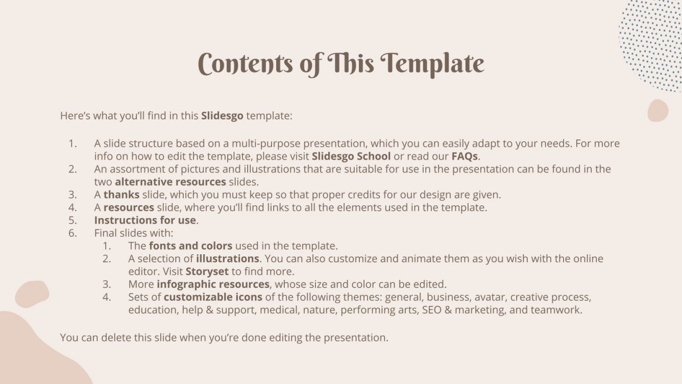 Coffee Vibes Google Slides theme & PowerPoint template