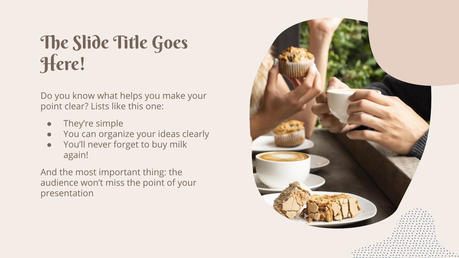 Coffee Vibes Google Slides theme & PowerPoint template